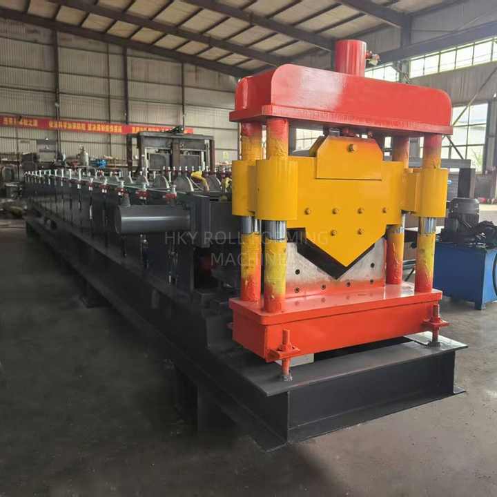 Trapezoidal Roofing ridge Roll Making Machine/steel Roof ridge Roof ...