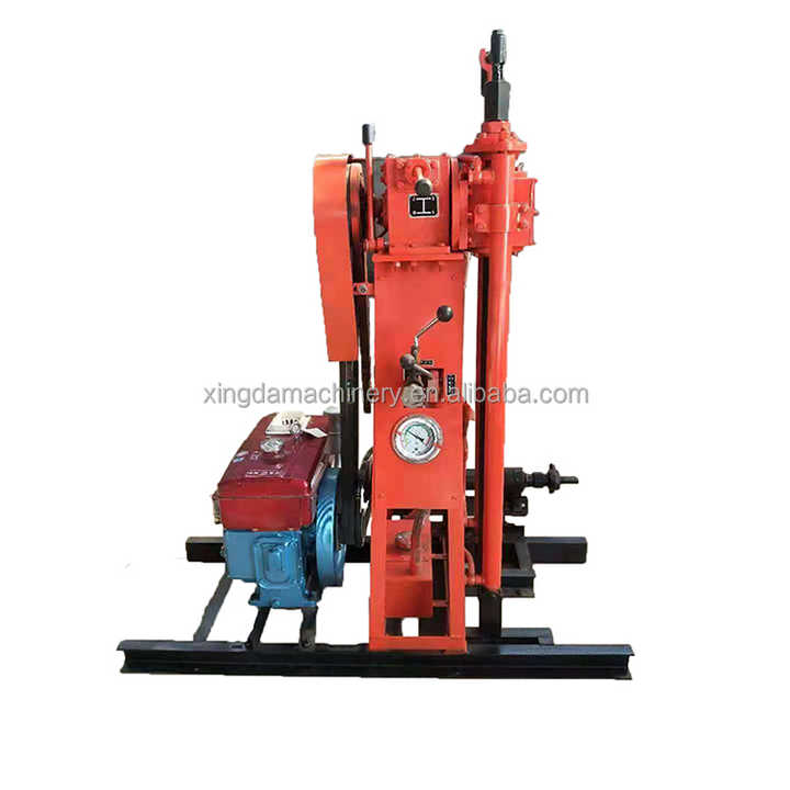Small Portable Geotechnical Soil Mine Drilling Rig Machine