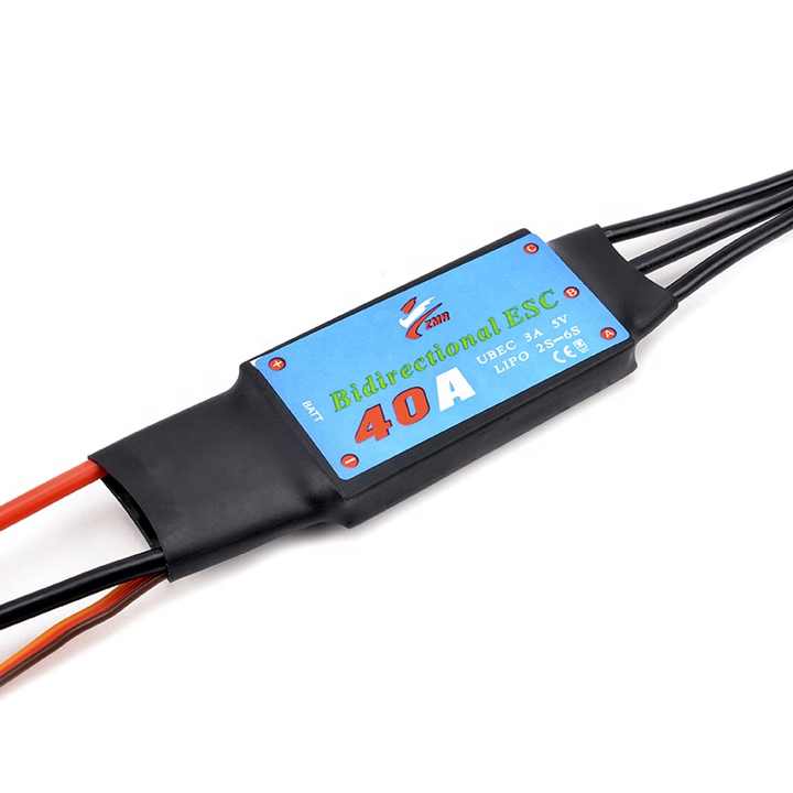 1PCS 12A-80A Bidirectional Brushless ESC for RC Ships