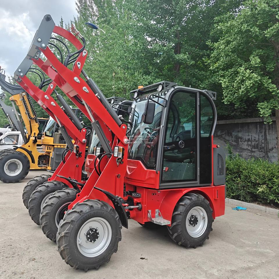 Hydraulic System Powered 4x4 All-terrain Sand Loader for Construction ...