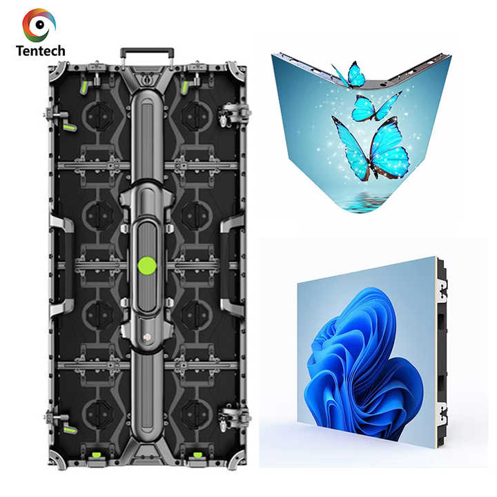 Tentech Display OEM定制数字标牌广告薄膜墙板高清视频3D电视海报室外广告牌LED屏幕室内| Alibaba.com