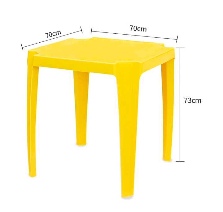 Wholesale White Garden Plastic Tables for Event High Quality