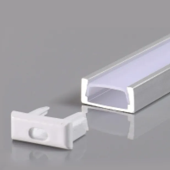 Anodized Aluminium Ceiling LED Linear Light Trim Profile