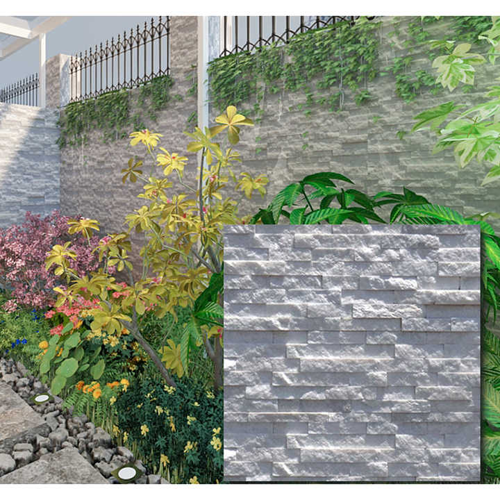 Nature Marble Rustic Textured Outdoor Ceramic Tile for Exterior Wall ...
