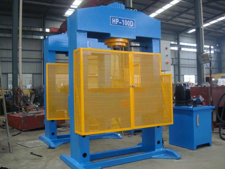200 Ton Steel Plate Hydraulic Power Press Machine with Full protection ...