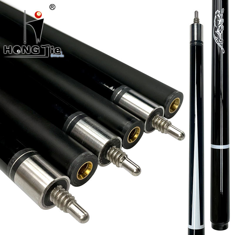 Hongjie Billiards Decals Fiberglass Cue Billiard Pool Cue 1/2 Pool Cue ...