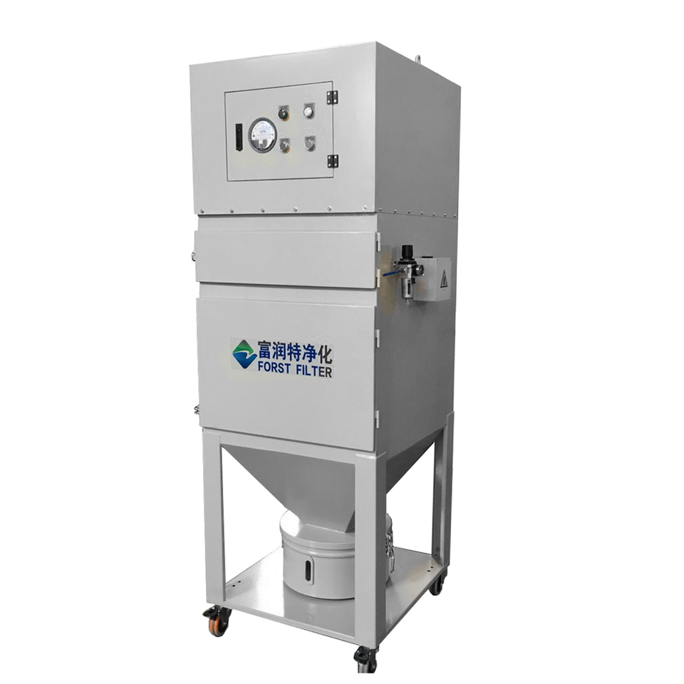 Factory New Industrial Fine Dust Collector with Pleated Cartridge ...