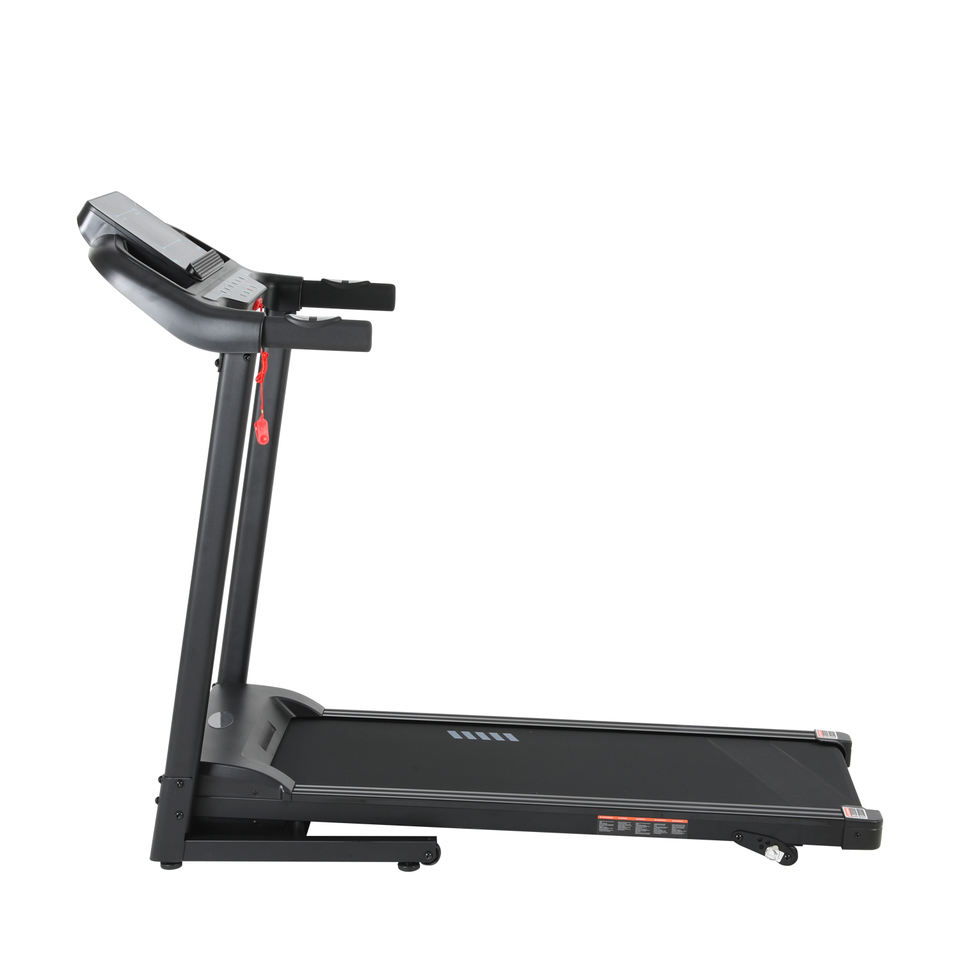 Foldable Electric Treadmill For Home Use With Lcd Display & Heart Rate ...