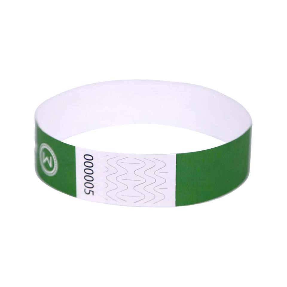 Waterproof 13.56MHZ NFC Chip Disposable Event Wristband With Serial ...