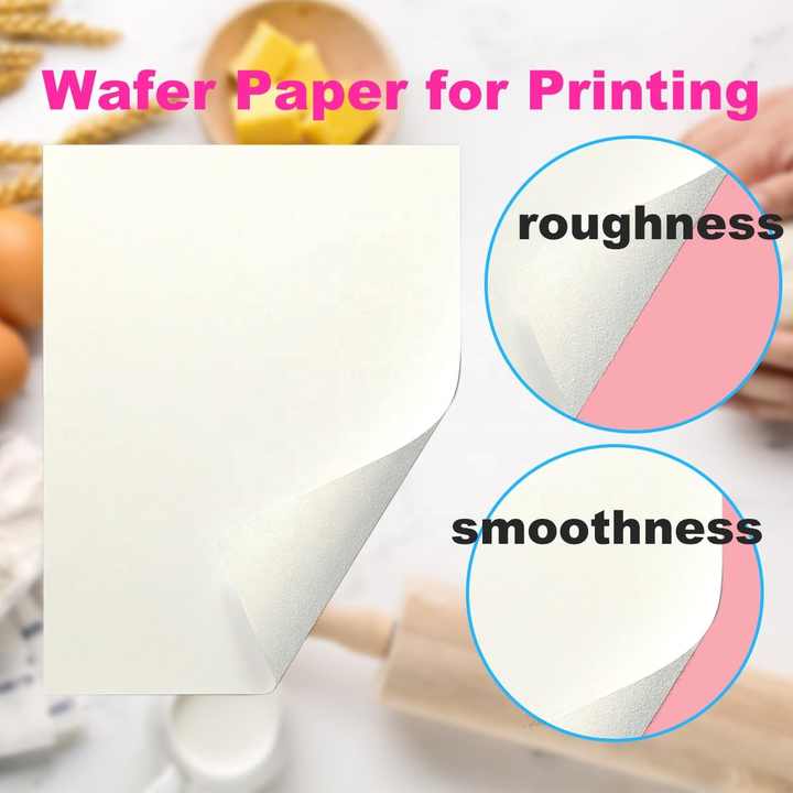 Edible Wafer Paper A4 Size Eatable Wafer Paper for Cake Decoration ...