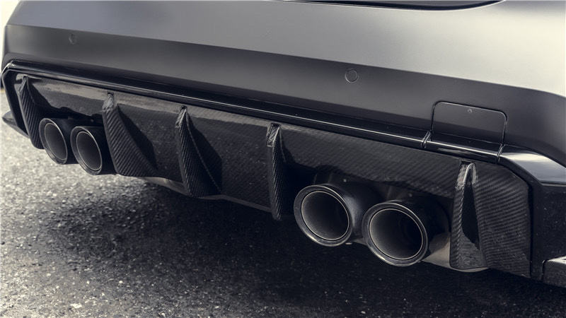 Mp Style Lightweight Carbon Fiber Diffuser Rear Bumper Lip for BMW G80 ...