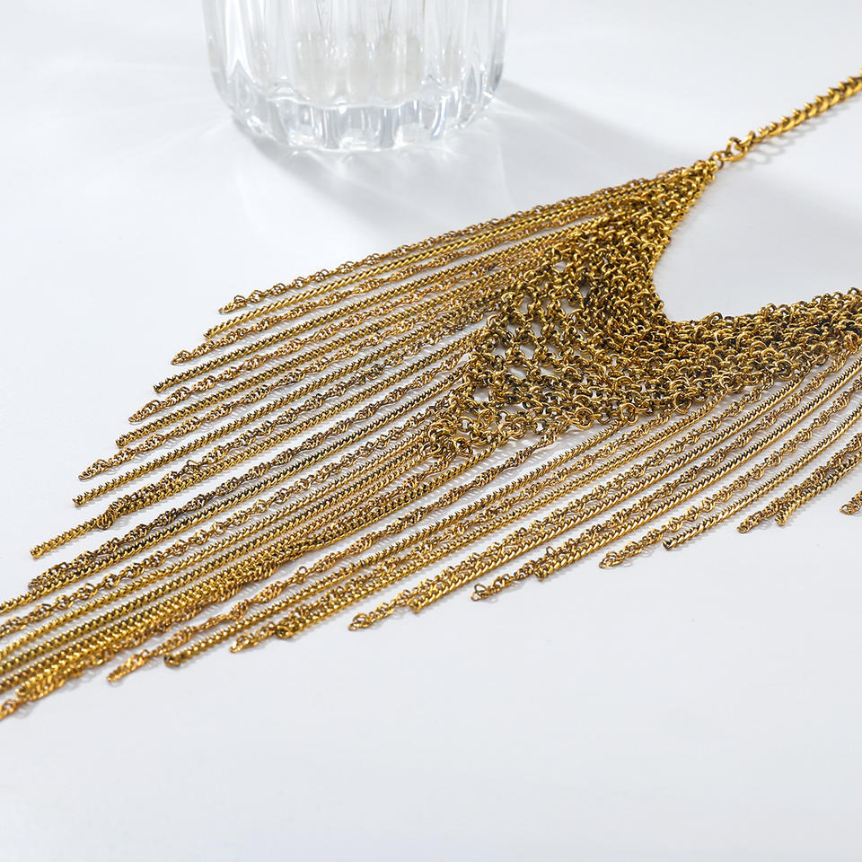 Kaimei 2026 Fashion Jewelry Exaggerated Luxury Mesh Beaded Multilayer ...