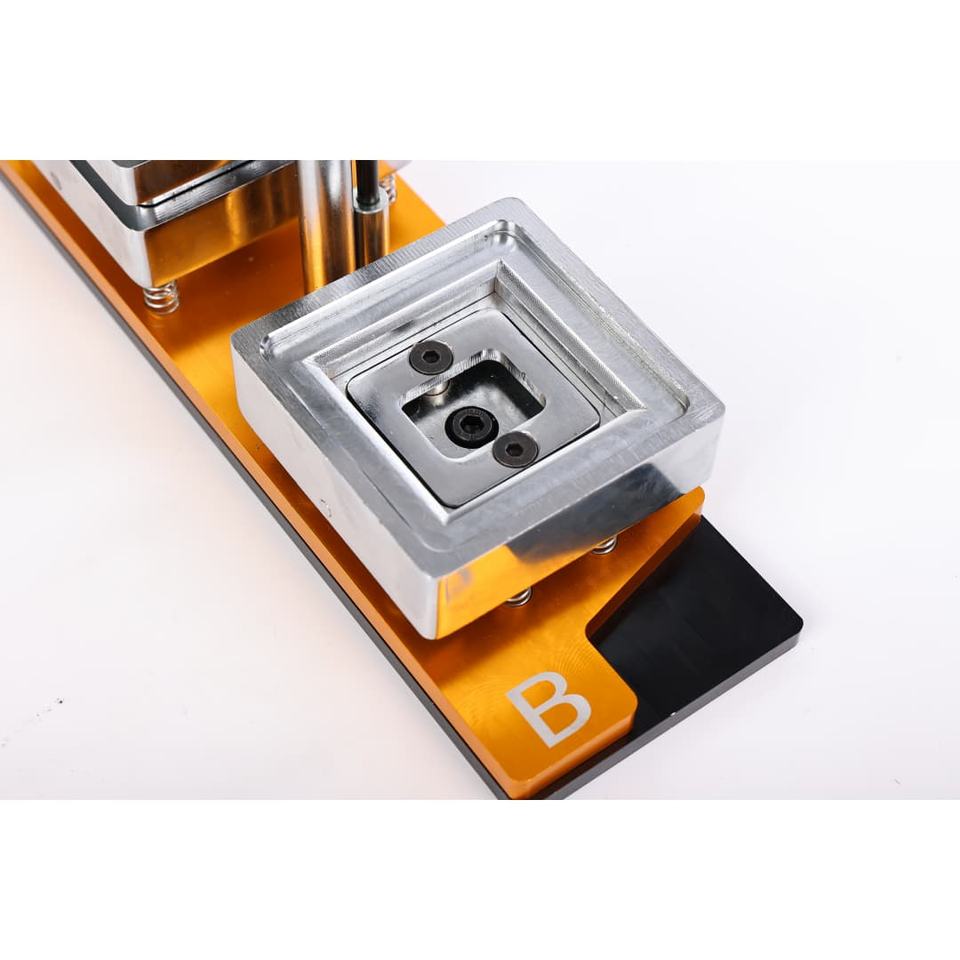 Hot Selling Manual Metal Square Fridge Magnet Machine Kit