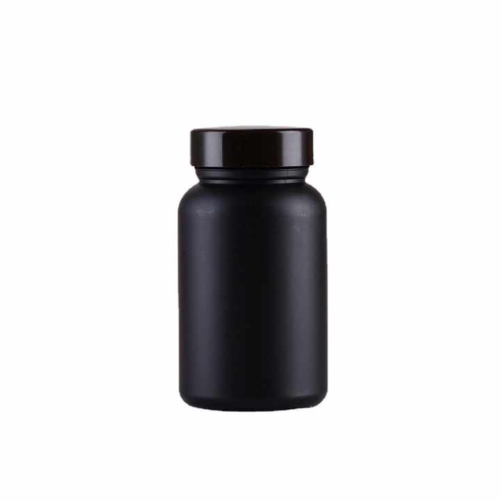 Custom 250cc Empty Pill Bottles Medical Black Capsule Bottle| Alibaba.com
