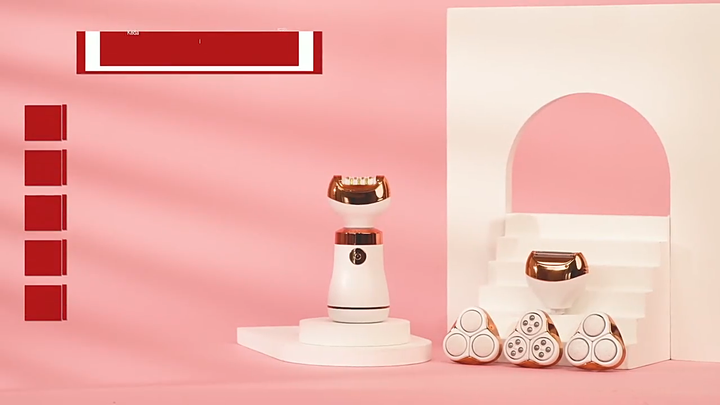 Keda 5in1 Electric Hair Removal Epilator & Shaver for Women - KD-205 ...