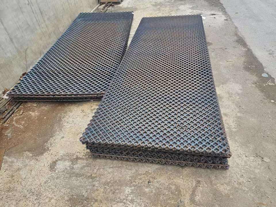High-strength welding mesh for mining machine, matching screen plate ...
