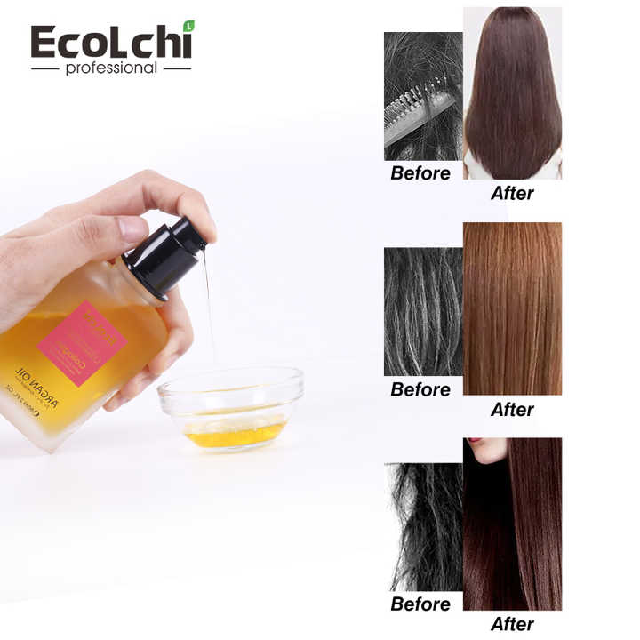 Ecolchi Hair Treatment - Repairing Argan Oil for Daily Care