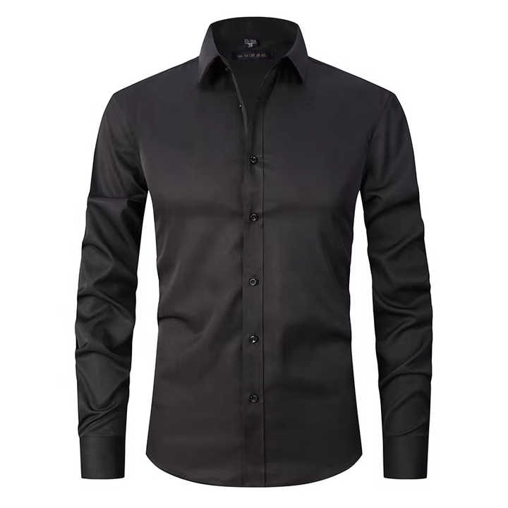Newest Seamless Bonded Ammonia Shirt Men's Stretch Solid Color ...