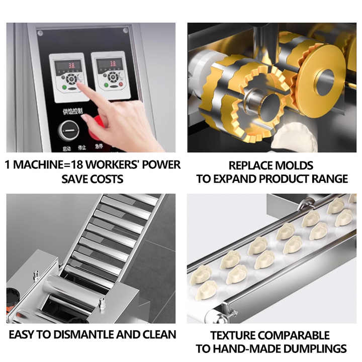 2026 Grain Product Making Machines/Automatic Samosa Dumpling Empanada ...