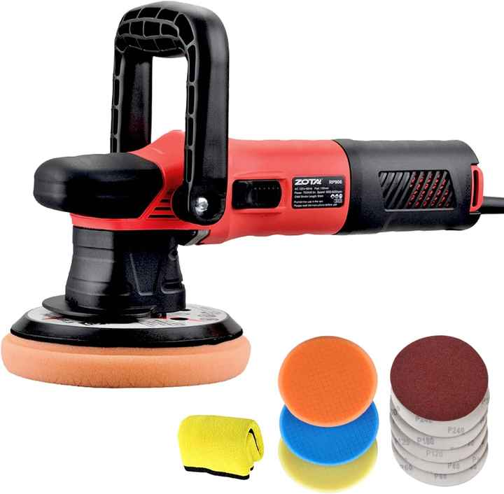 ZOTA Dual Action Polisher - 6 Inch, 750W for Car Detailing