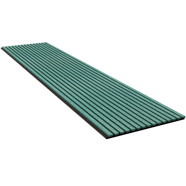 12mm Acoustic Wall Panel 3D Model Design Capability PET Slats Polyester ...