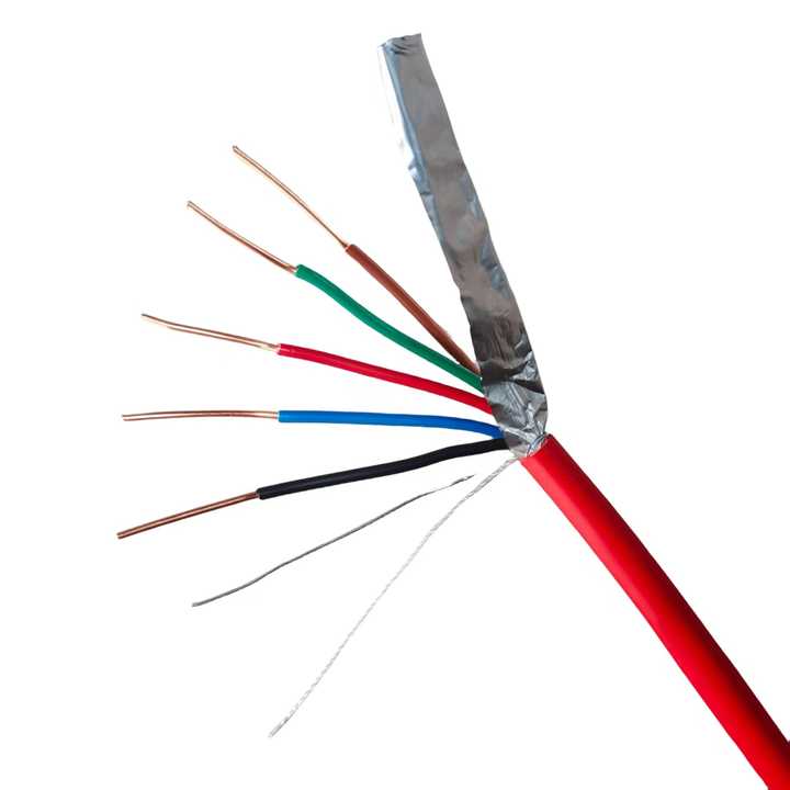 2 Cores Alarm System Fire Rated Cable Standard Cable Fire Alarm Cable ...
