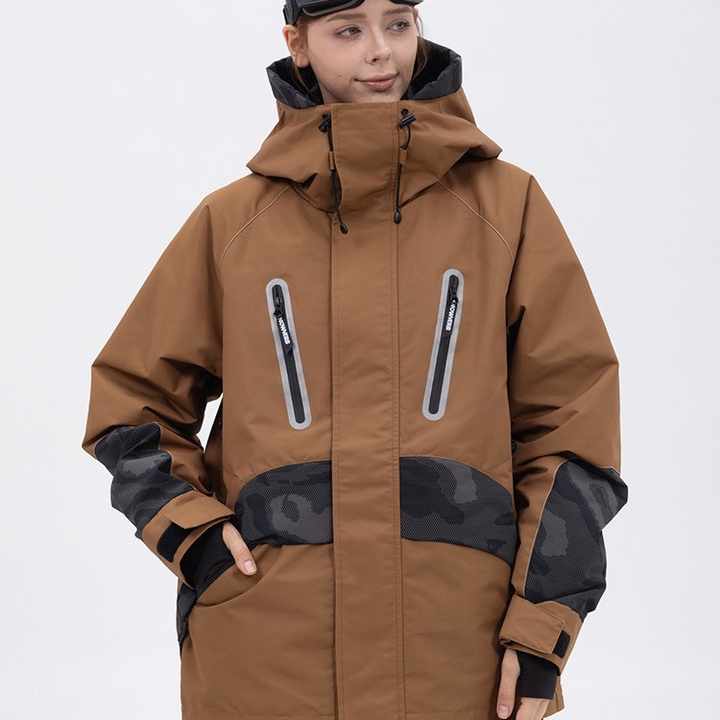 Snowverb 3L Professional Ski Jacket Waterproof Windproof Cold-Proof ...