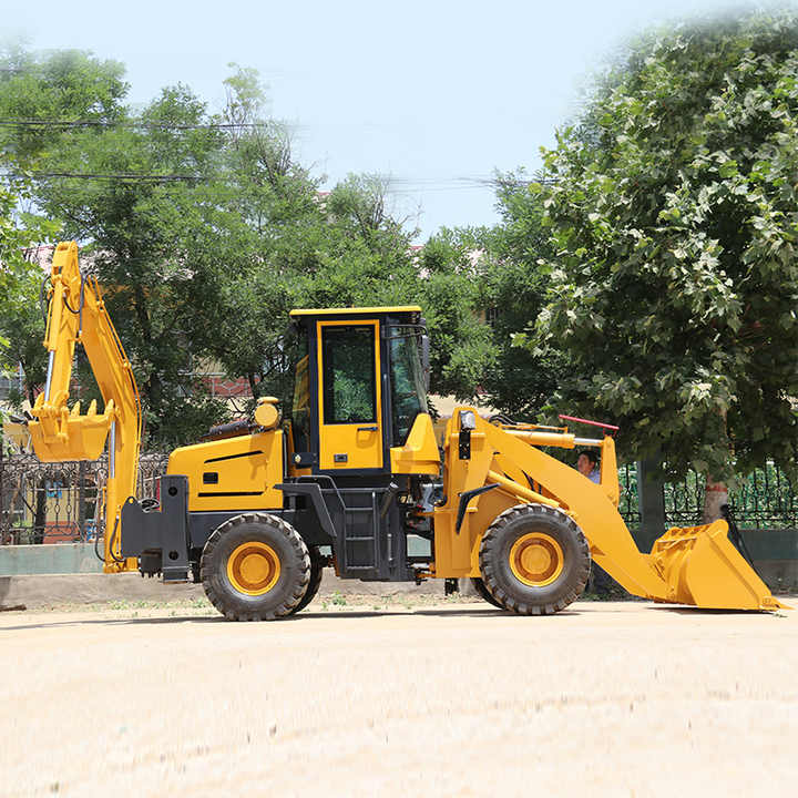 Factory Selling Wheel Type Backhoe Loader Excavator Wheel Excavator 4x4 ...