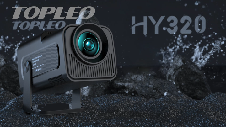 Topleo安卓投影仪全高清屏幕视频迷你液晶家用便携式智能hy320 4k 10000流明1080p安卓11投影仪| Alibaba.com