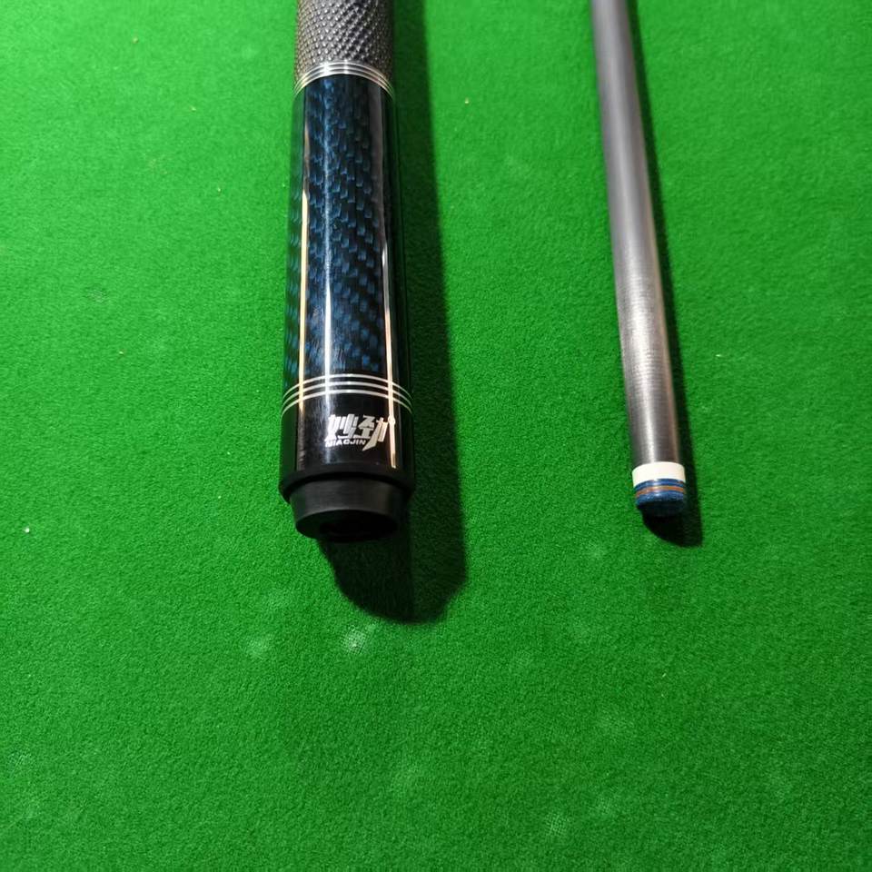 58-Inch Carbon Fiber Pool Cue Stick with Stainless Steel Tip Snooker ...