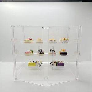 Buy Freestanding acrylic cake bread display cases with Custom Designs ...