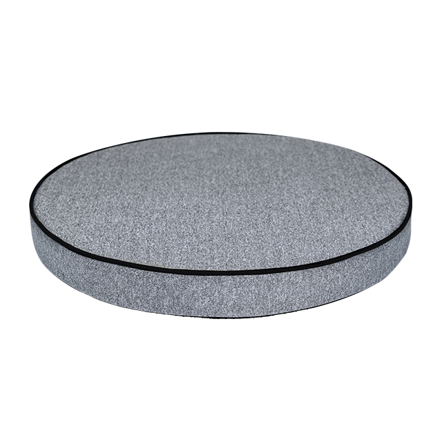 Memory Foam Meditation Cushion Round Yoga Pillow With Removable Cover ...