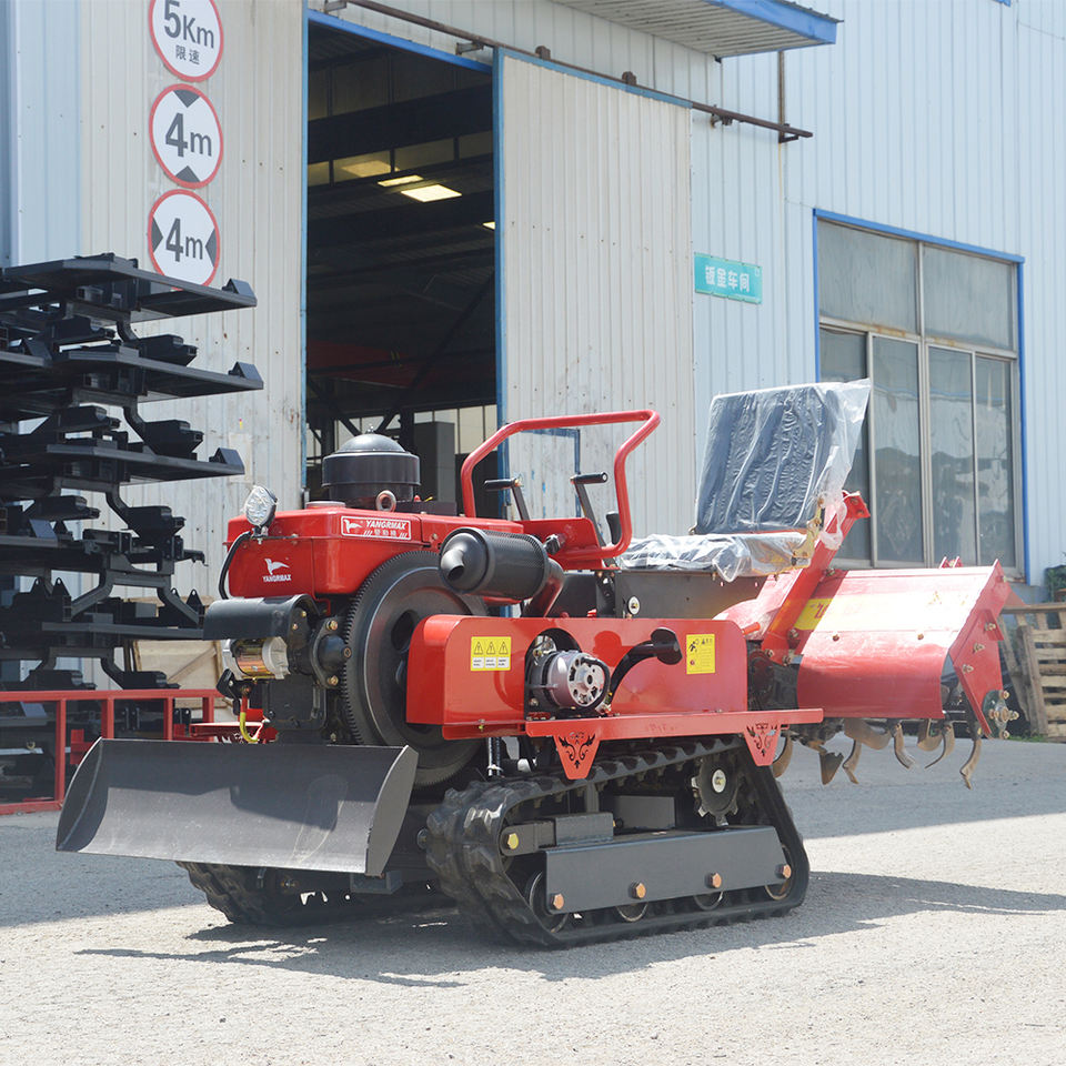 Tractor Mini Rotary Rotavator Agriculture Loader Small Garden Diesel ...