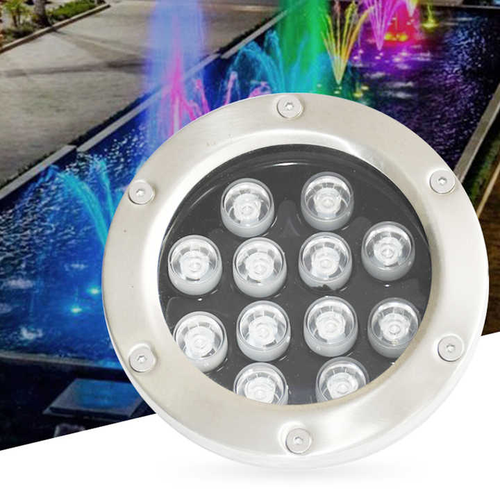 Stainless Steel Outdoor Swimming Pool 3W 6W 9W 12W 18W 24W 36W Led Underwater Light| Alibaba.com