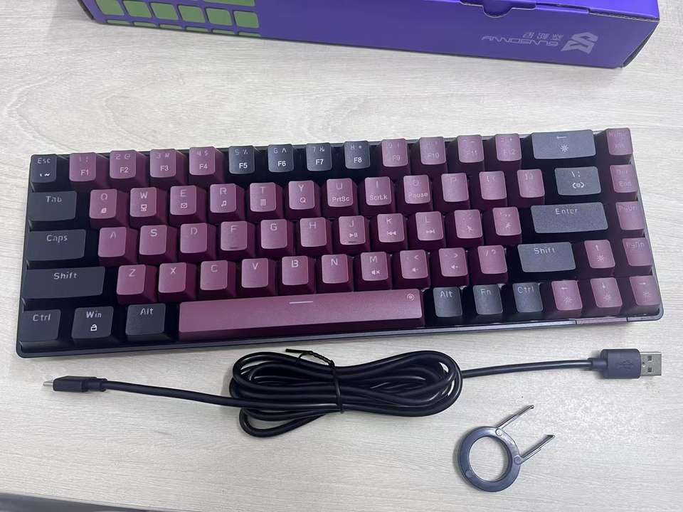 SUNSONNY Mechanical Keyboard 68 Key N-J6pro - Gaming & Office