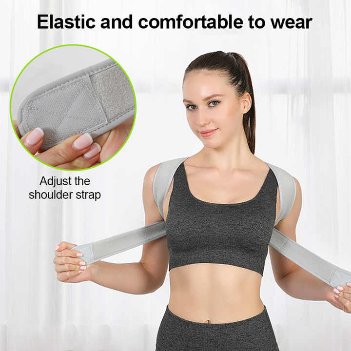 Back Pain Relieve Anti Hunchback Clavicle Support Adjustable Posture ...