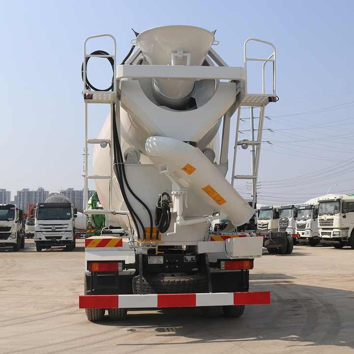 SHACMAN Cement Mixer Truck Portable Cement Mixer Concrete Mixing tank ...