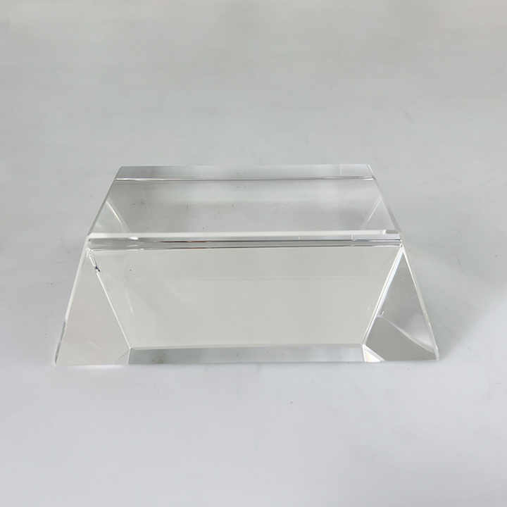 Clear Yellow Trapezoid Crystal Base for Trophy Awards MH-TF0271 ...
