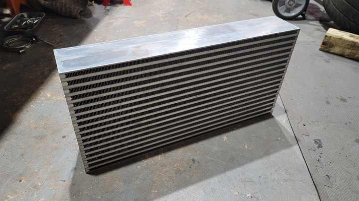 Radiator Intercooler Core Plate Fin Core Aluminum Customized Hot ...