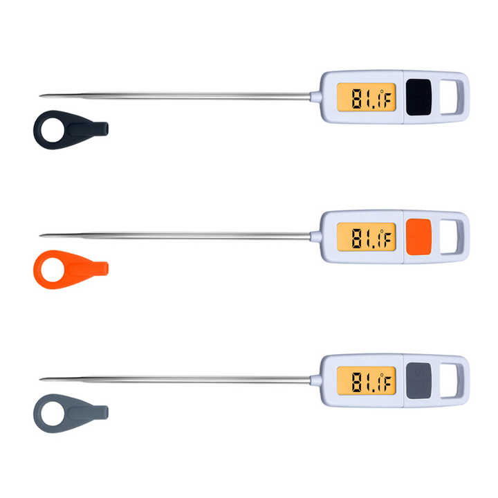LCD Display Digital Household Cooking Thermometer with ABS & 304 ...