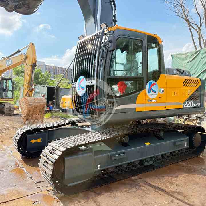 22TON Secondhand Excavator HYUNDAI R220 With Cummins Engine,Used 20 ...