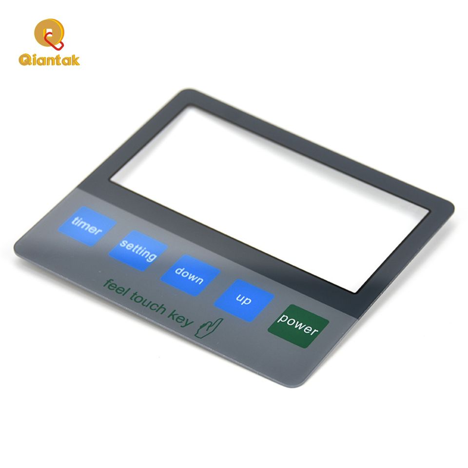 Wholesale Custom Acrylic Control Panel Label Front Panel Silk Screen ...