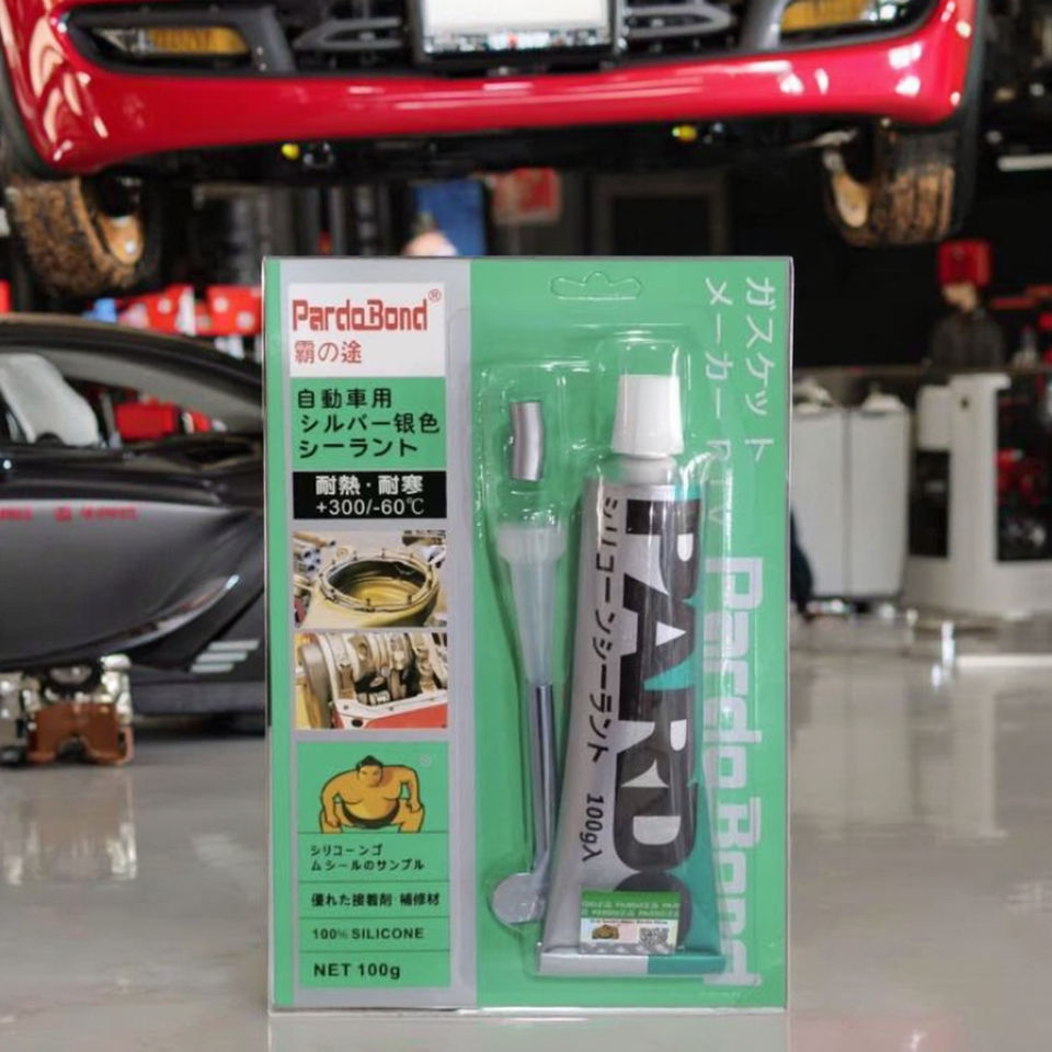 PRADO Epoxy-Based RTV Silicone Adhesive Sealant Waterproof Silvery ...