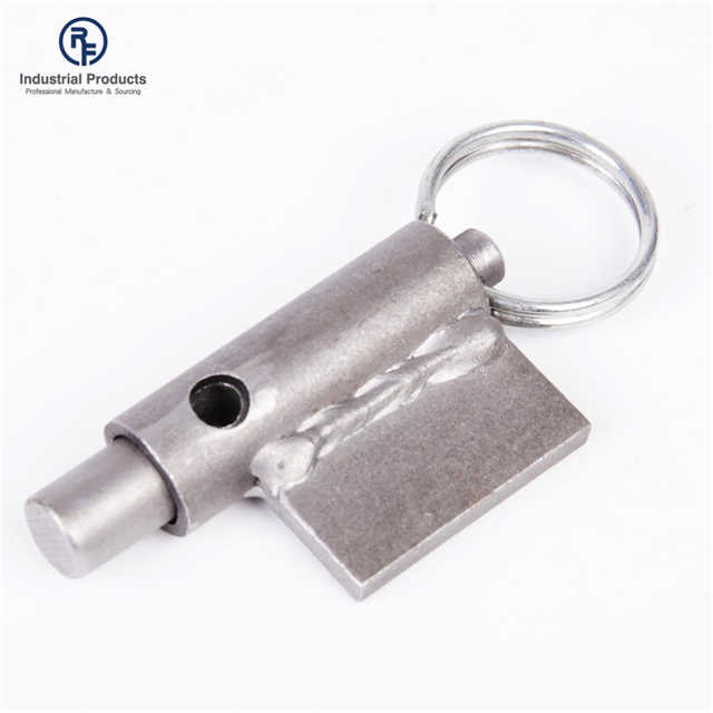 OEM style gate latch bare steel spring latch with welded tab and key ...