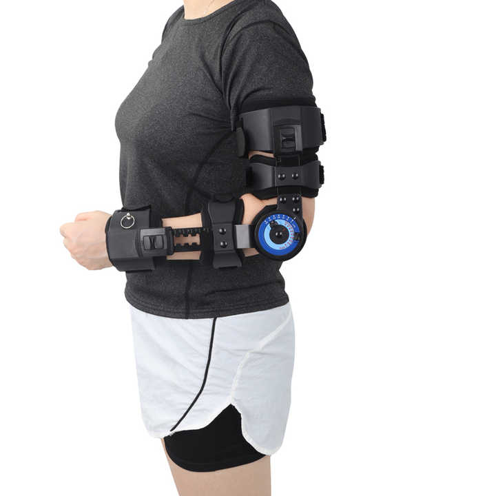 ROM Elbow Brace - Adjustable Hinged Shoulder Support