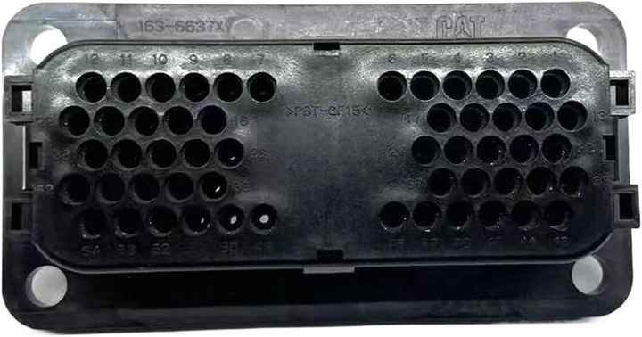 320C 320D Excavator Parts Connector Plug Socket 163-6637 1636637 ...