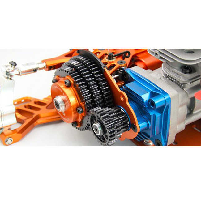 GTB 3 Speed Transmission System Variable Gear With Alloy Cover for RC 1 ...