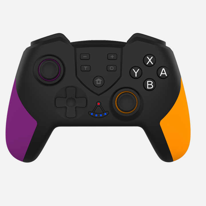 Wireless Game Controller for Switch Pro PC with Vibration Motor Macro Programming Function Wake ...