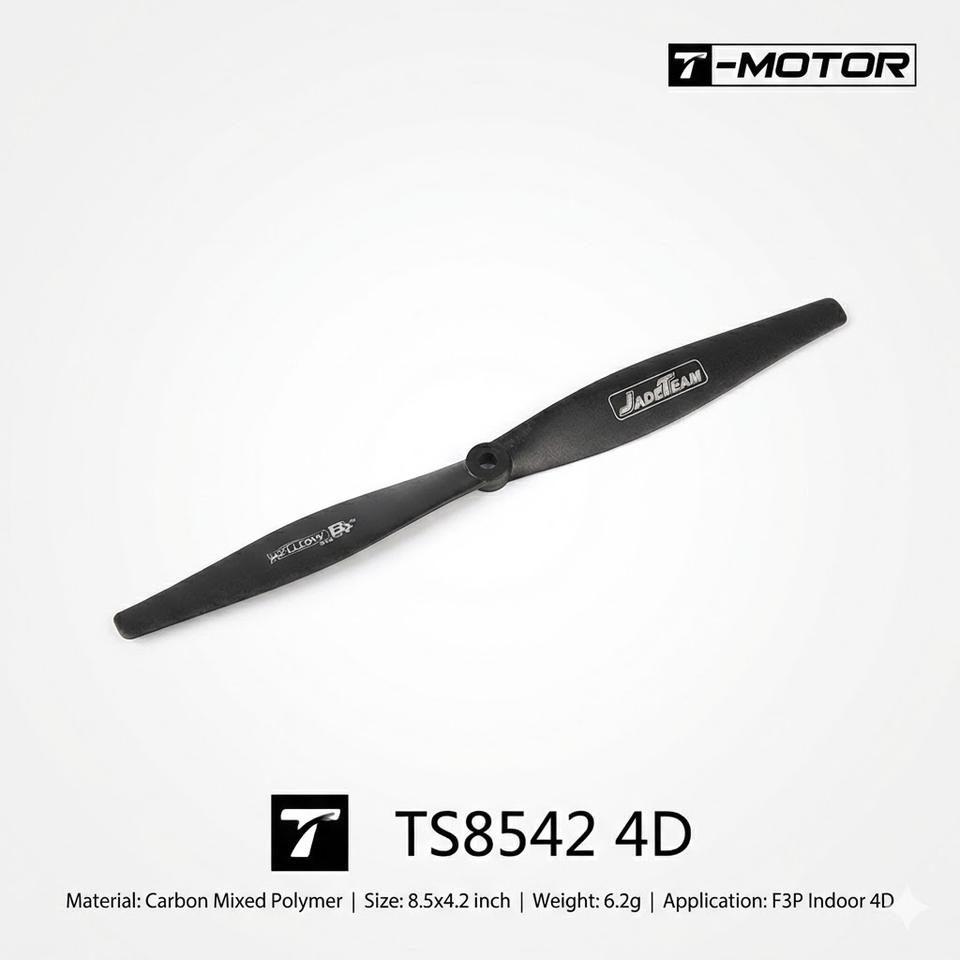 T-MOTOR TS8542 4D Variable Pitch Propeller 8.5x4.2 inch Carbon Mixed ...