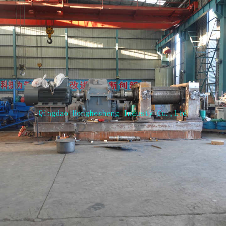 Heavy Duty Rubber Cracker Mill Rubber Grinding Machine Rubber Tyre ...